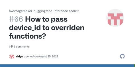 How To Pass Device Id To Overriden Functions Issue 66 Aws