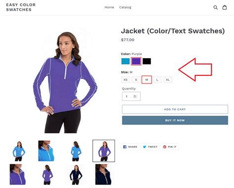 Easy Color Swatches For Shopify User Guide