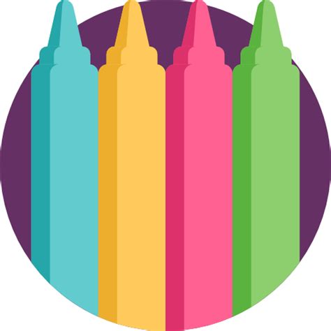 Markers Detailed Flat Circular Flat Icon