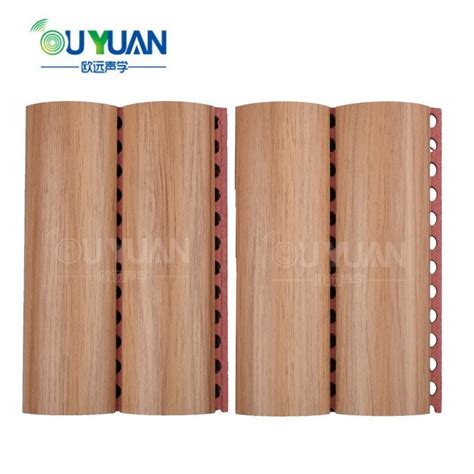 Curved Diffuser Solid Wood Diffuser Wall Curved Acoustic Panel