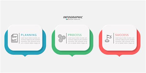 타임라인 크리에이터 인포그래픽 템플릿입니다 3단계 벡터 그림입니다 순서도에 대한 스톡 벡터 아트 및 기타 이미지 순서도 3