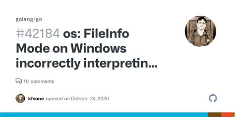 Os Fileinfo Mode On Windows Incorrectly Interpreting Wsl Symlinks