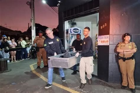 Câmera Flagra Homem Que Executou Empresário Com 11 Tiros Pelas Costas Em Sua Própria Tabacaria