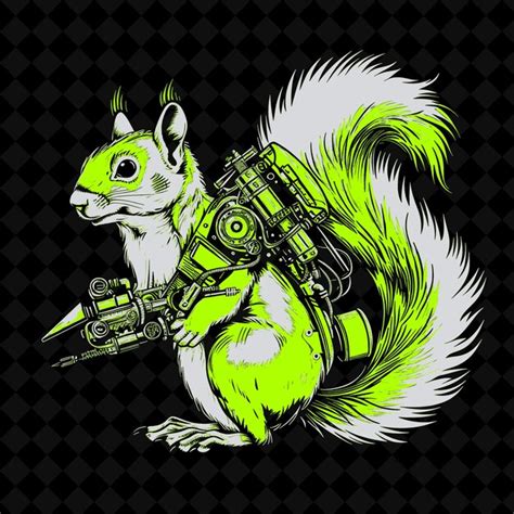 Saiyan Power Squirrel Psd High Quality Free Psd Templates For Download