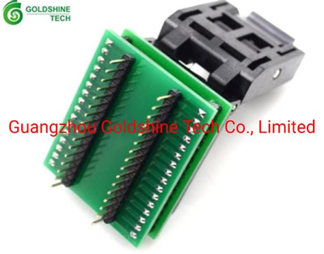 Tqfp32 Qfp32 To Dip32 Ic Programmer Adapter Chip Test Socket Sa663