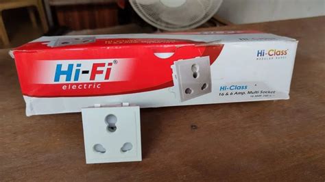 White Multi Socket 16a And 6a For Electric Fittings At 66 Piece In Kalyan