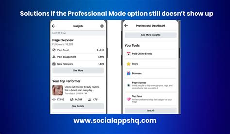 How To Fix Facebook Professional Mode Option Not Showing
