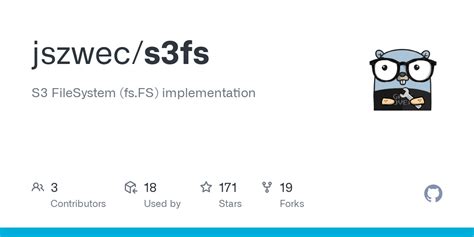 GitHub Jszwec S3fs S3 FileSystem Fs FS Implementation