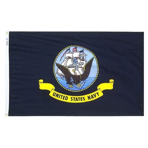 Navy Flag Polyester
