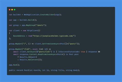 Weston Walker On Twitter Davidfowl Crazy How Similar Minimal Apis Look To A Nodejs Api I Dig