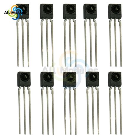 1 10pcs Lot Tsop4838 Tsop 4838 Ir Infrared Receiver Ic Module 38khz 