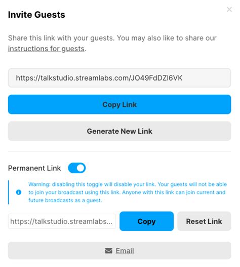 Talk Studio Getting Started Streamlabs
