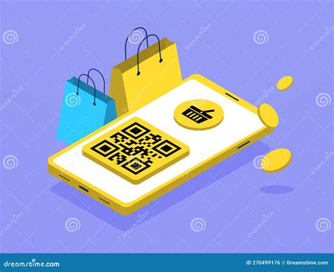 Qr Code Payment Contactless Cashless Transactions Scan Qr Code With
