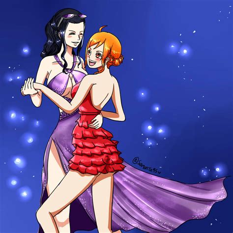Nami And Robin Fanart By Samanta95 On Deviantart