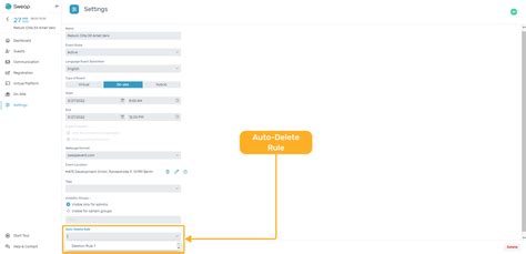 Adding Deletion Rules To Automatically Delete Guest Data Sweap Help Center