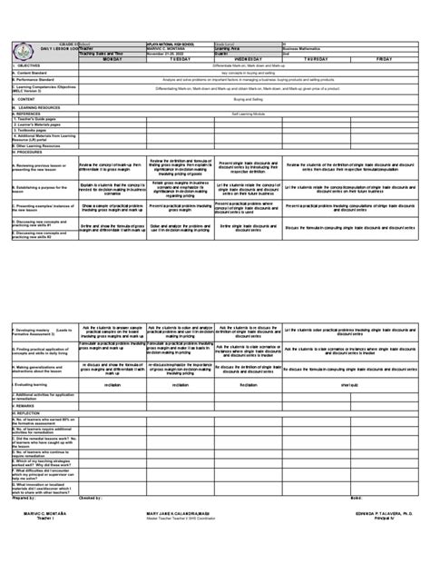 Business Math Pdf Educational Assessment Learning