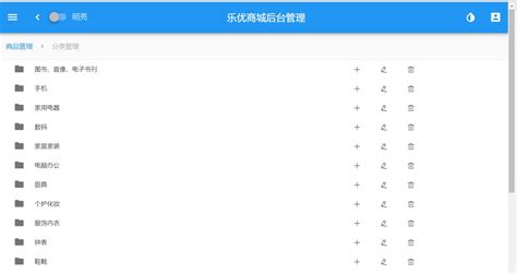 乐优商城 分页增删改功能 添加节点 删除节点 修改节点 灰信网（软件开发博客聚合）