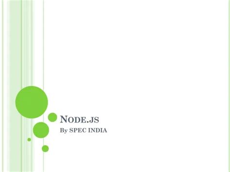ppt node js powerpoint presentation free download id 9621804