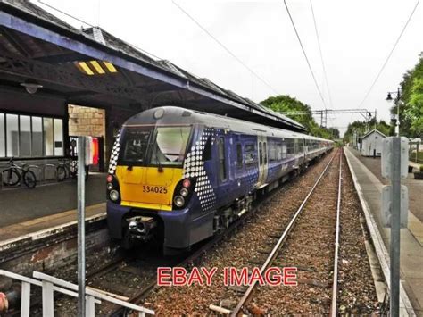 Photo Class 334 Set 334025 Train Terminates At Milngavie 2018 £1 50