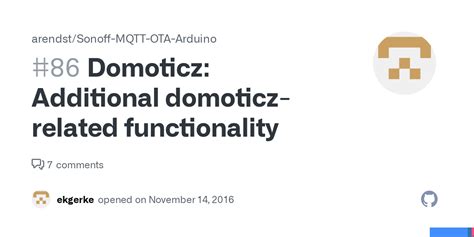 domoticz additional domoticz related functionality · issue 86 · arendst sonoff mqtt ota