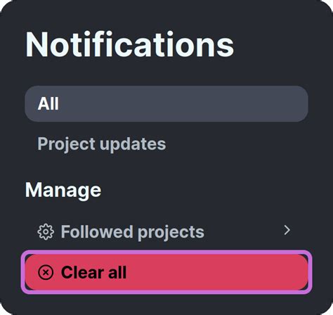 Buttons On The Notifications Page Have Incorrect Focus Styling · Issue
