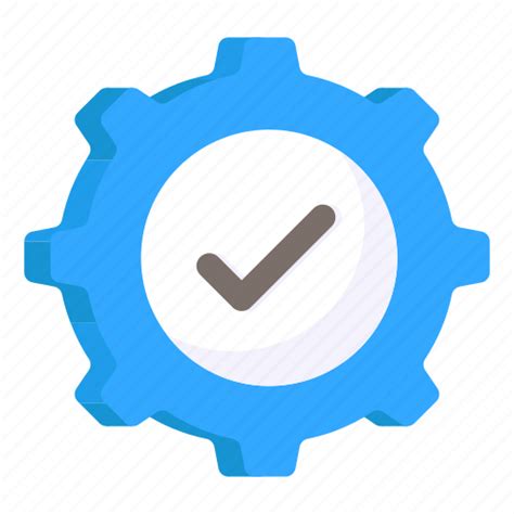 Verified Setting Configuration Development Management Config Icon