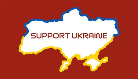우크라이나 국기와 텍스트의 색상과 우크라이나 영토지도 지원 우크라이나 개념에 대한 스톡 벡터 아트 및 기타 이미지 개념 개념과 주제 공격성 Istock