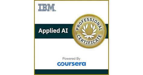 Ibm Applied Ai Professional Certificate V3 Was Issued By Coursera To L B Ben Lau