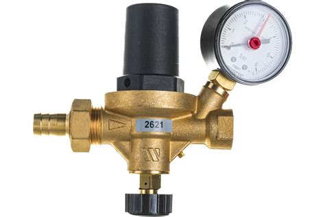 Клапан подпиточный WATTS ALMD 1/2" регулировка 0,3 - 4 бар со штуцером ...