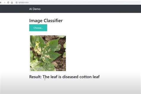 Github Abhishekshukla05plant Disease Prediction Web App Created A Web Application Using
