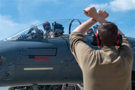 Photos Usaf F 15s Return Home From Middle East With Kill Markings And