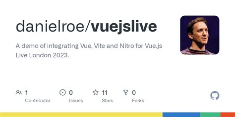 Github Danielroevuejslive A Demo Of Integrating Vue Vite And Nitro For Vuejs Live London 2023