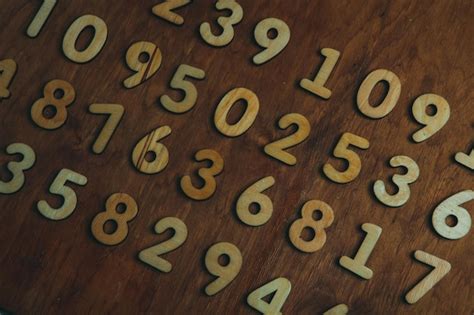 Premium Photo Seamless Pattern With Numbers