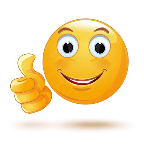 Smiley Face Clip Art Thumbs Up