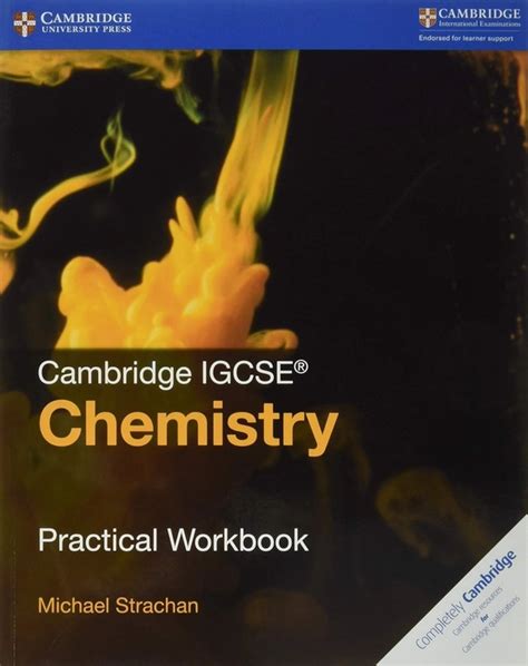 Igcse™ Chemistry Practical Workbook Cambridge International
