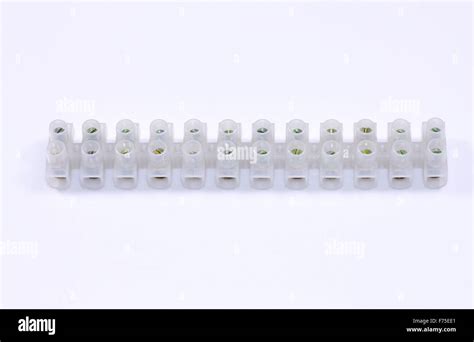 Electrical Connector Terminal Block Stock Photo Alamy