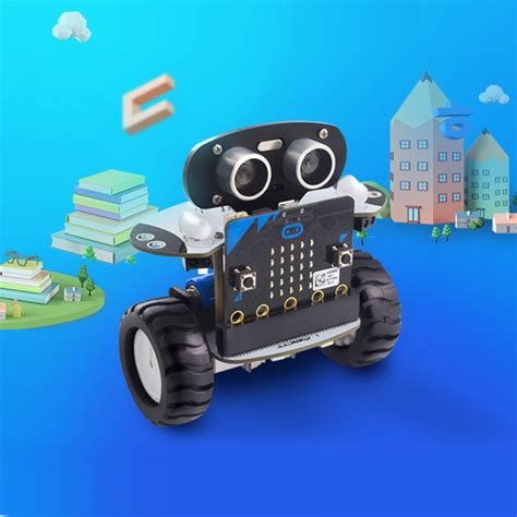 Microbit Robot Kit Programmable Robot Rc Car App Control Web Graphic Program W Microbit Free