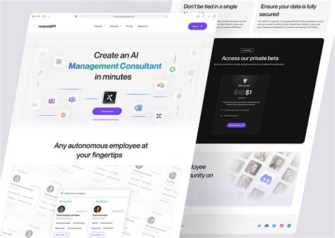 Nexus Gpt Landing Page By Leonard Ogbu On Dribbble