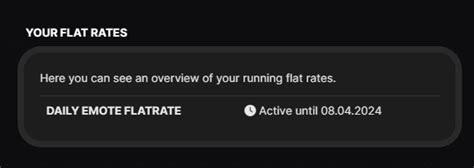 Daily Emotes Flatrate Labymod Idea