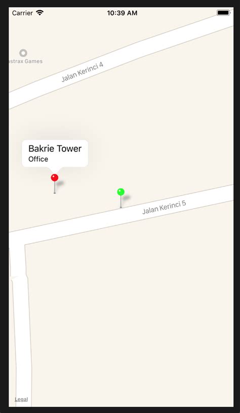 Ios How To Give Name To Pin Annotation In The Mapkit Stack Overflow
