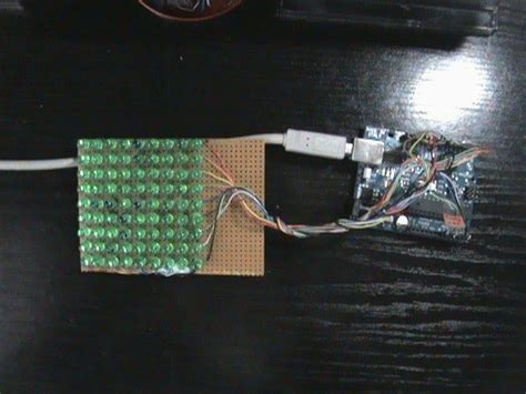 99 Led Matrix With Arduino Led Matrix Arduino Led