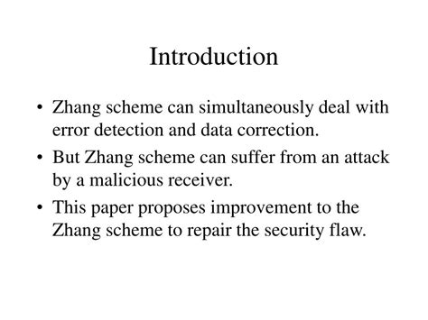 Ppt Efficient Fault Tolerant Scheme Based On The Rsa System