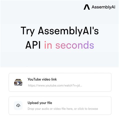 Assemblyai On Linkedin Assemblyai Playground