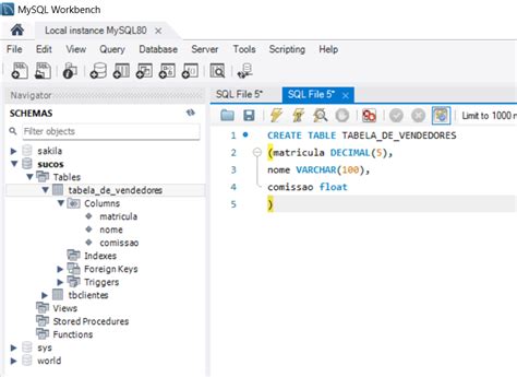 Como Editar A Tabela Sql Com Mysql Manipule E Consulte Dados
