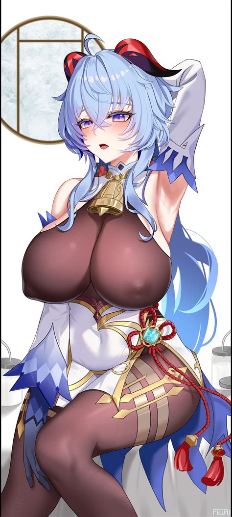 Ganyu Genshin Impact Drawn By Feifu Danbooru