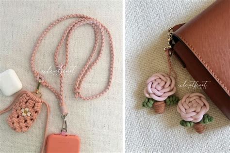 21 Easy Diy Macrame Keychain Tutorials For Beginners Macrame For