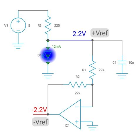 LED Based Voltage Regulator