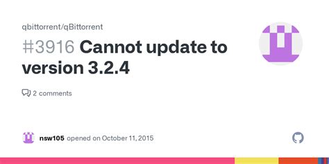 Cannot Update To Version Issue Qbittorrent QBittorrent GitHub