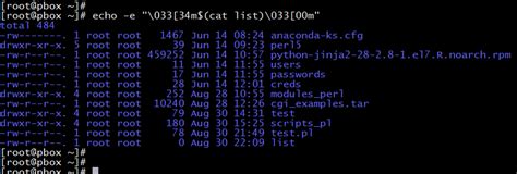 A System Engineer S Notes Adding Color To Your Commands With Tput And Echo