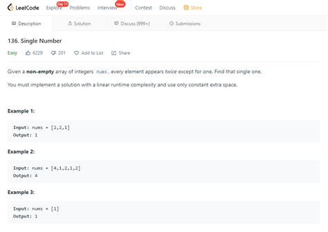 Leetcode Single Number Javascript